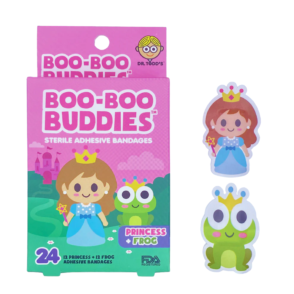 Boo-Boo Buddies Princess and Frog Bandages