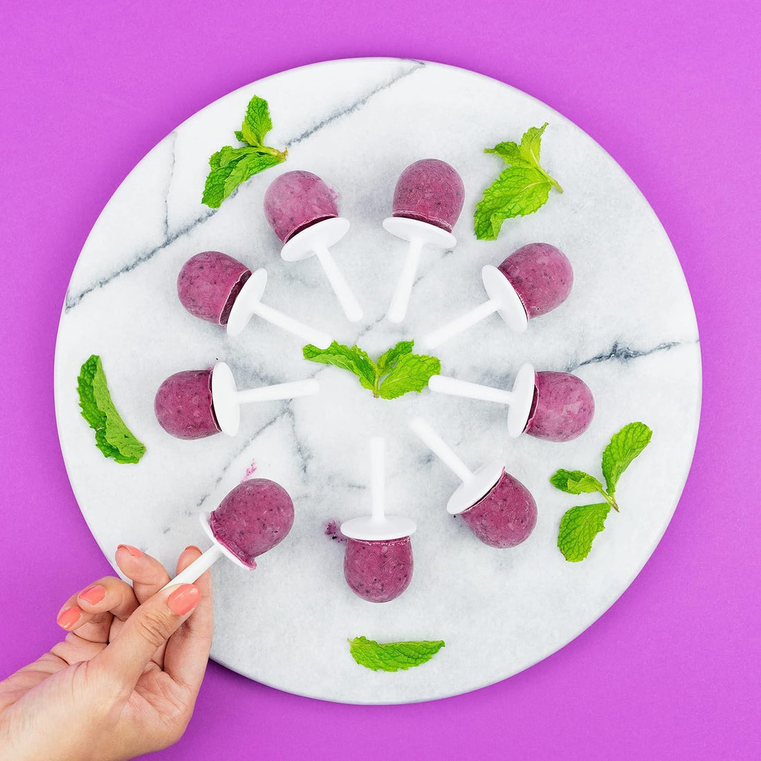 Zoku Mini Pop Molds Makes 9 Miniature Popsicles