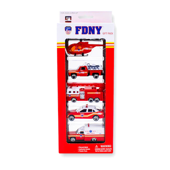 FDNY Diecast Vehicle Gift Pack - 5pc. Set
