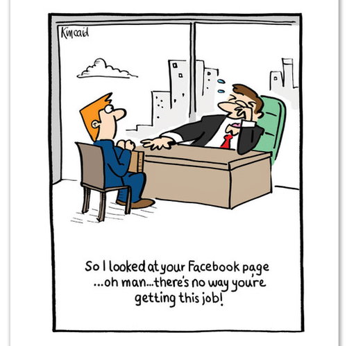 Nelson Line Studio Cartoon Collection Greeting Card – 5x7 – Facebook P ...