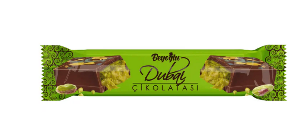 Beyoglu Dubai Chocolate | Dubaco Pistachio Milk Bar 35g