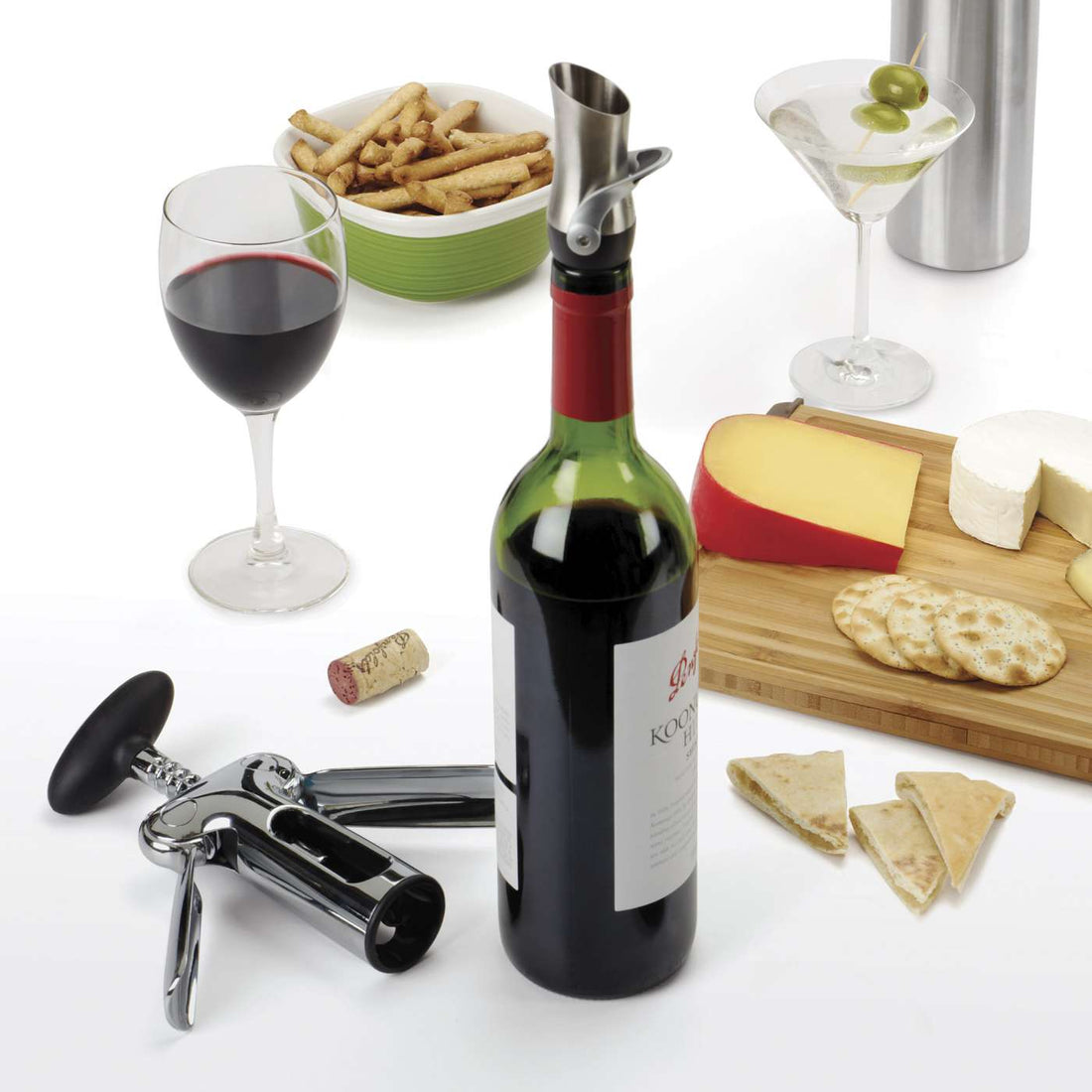 Oxo Steel Winged Corkscrew – S. Feldman Housewares