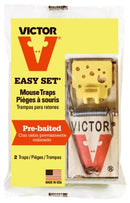 Victor Easy Set Mouse Trap, 2 Traps