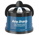 AnySharp Pro Knife One Handed Use Sharpener With Power Grip Surface