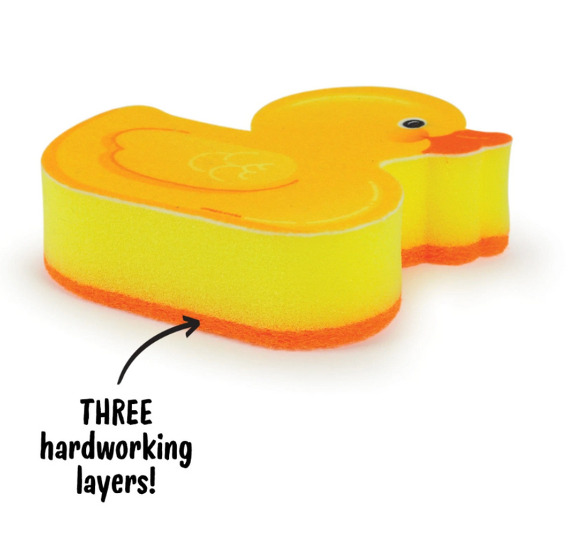Scrub A Duck Sponge
