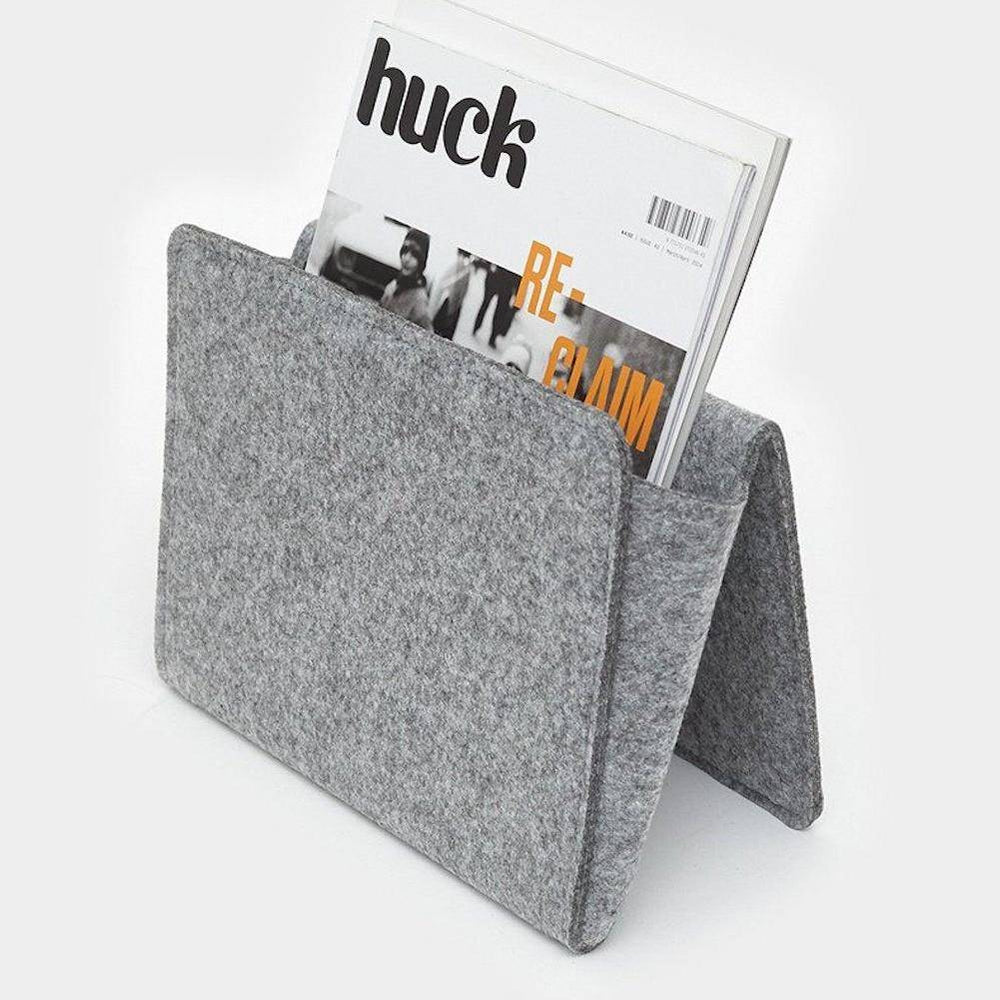 Kikkerland Felt Bedside Caddy